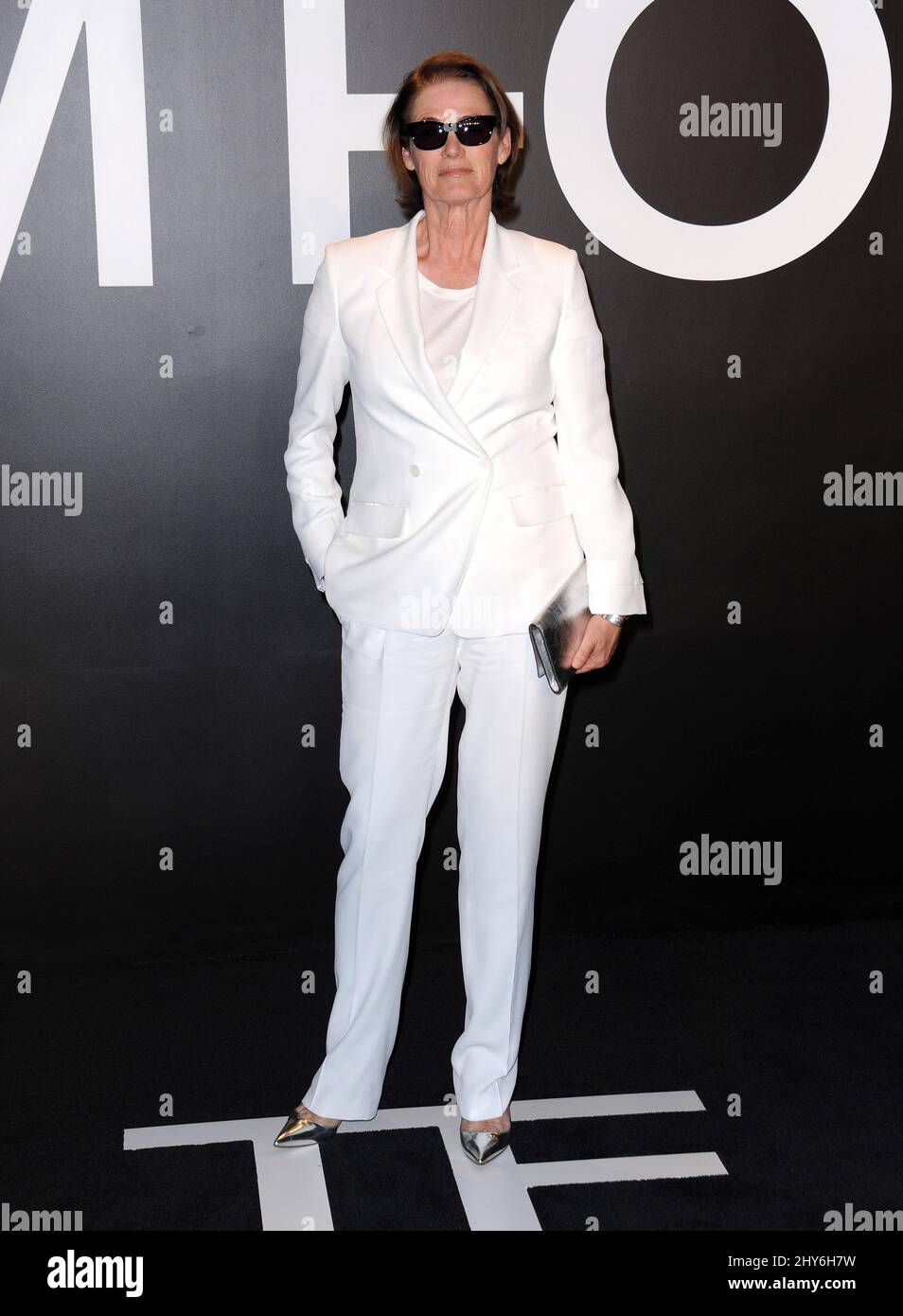 Lisa Love arriving to the Tom Ford Autumn/Winter 2015 Womenswear ...