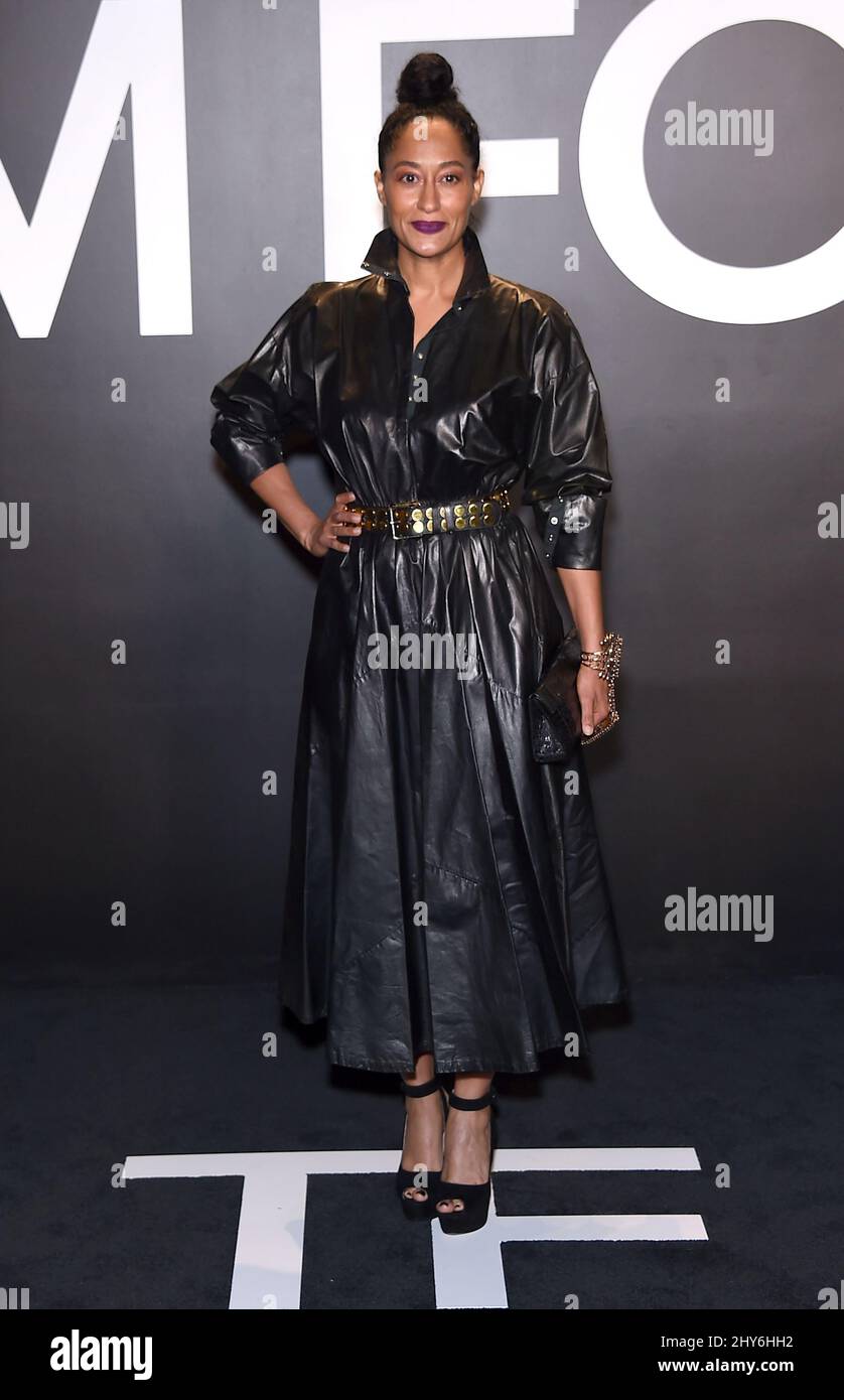 Tracee Ellis Ross arriving to the Tom Ford Autumn/Winter 2015 ...