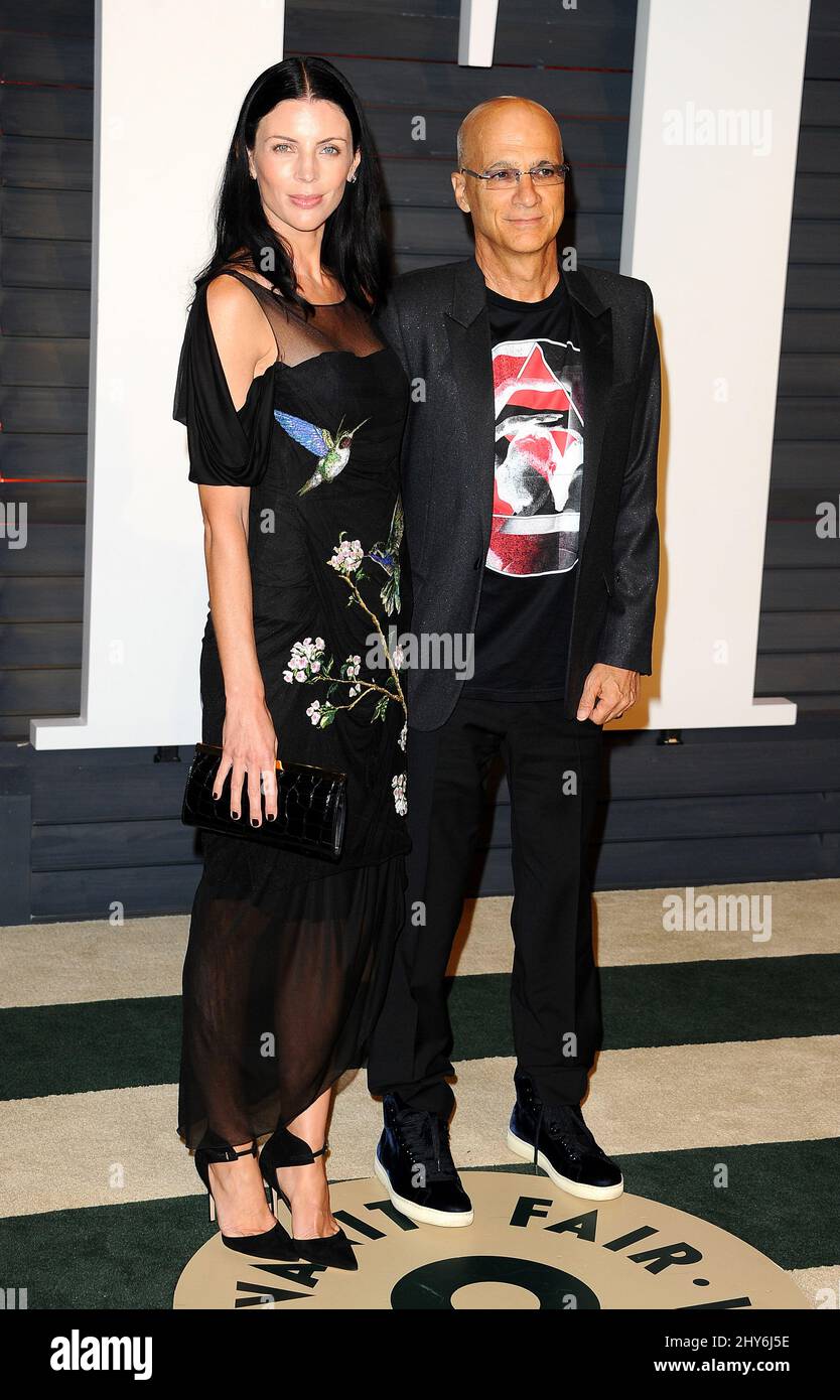 Liberty Ross attending the 2015 Vanity Fair Oscar Party at The Wallis ...