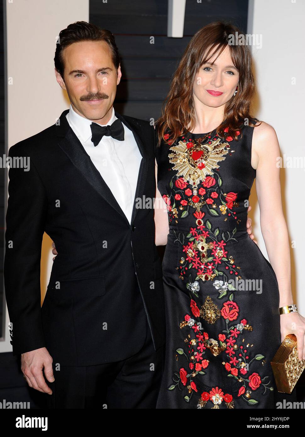 Emily Mortimer and Alessandro Nivola attending the 2015 Vanity Fair ...