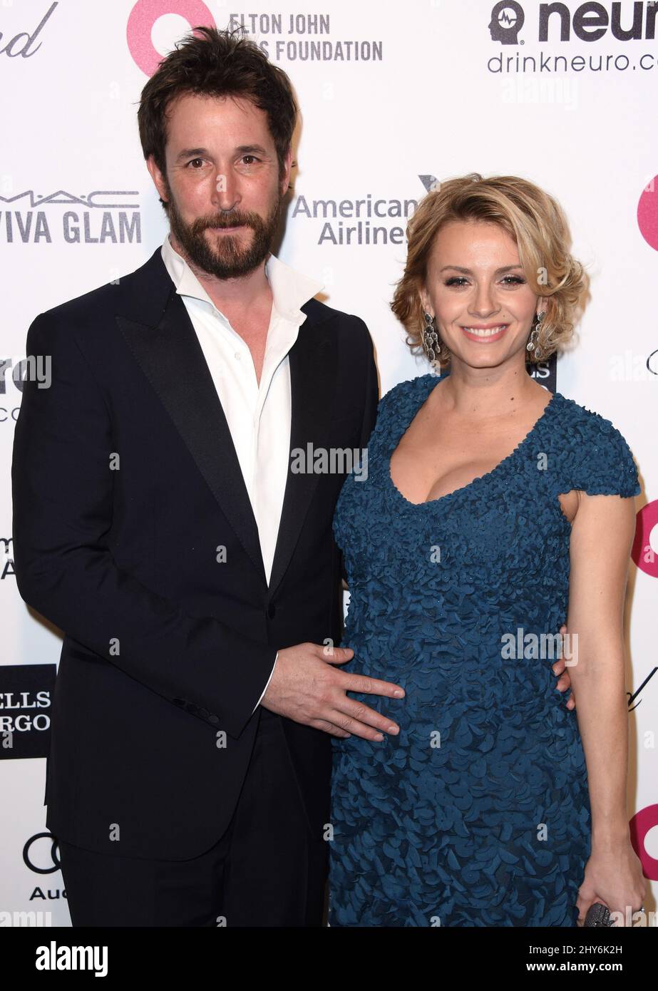 Noah Wylie attending the 2015 Elton John AIDS Foundation Academy Awards Viewing Party held at ...