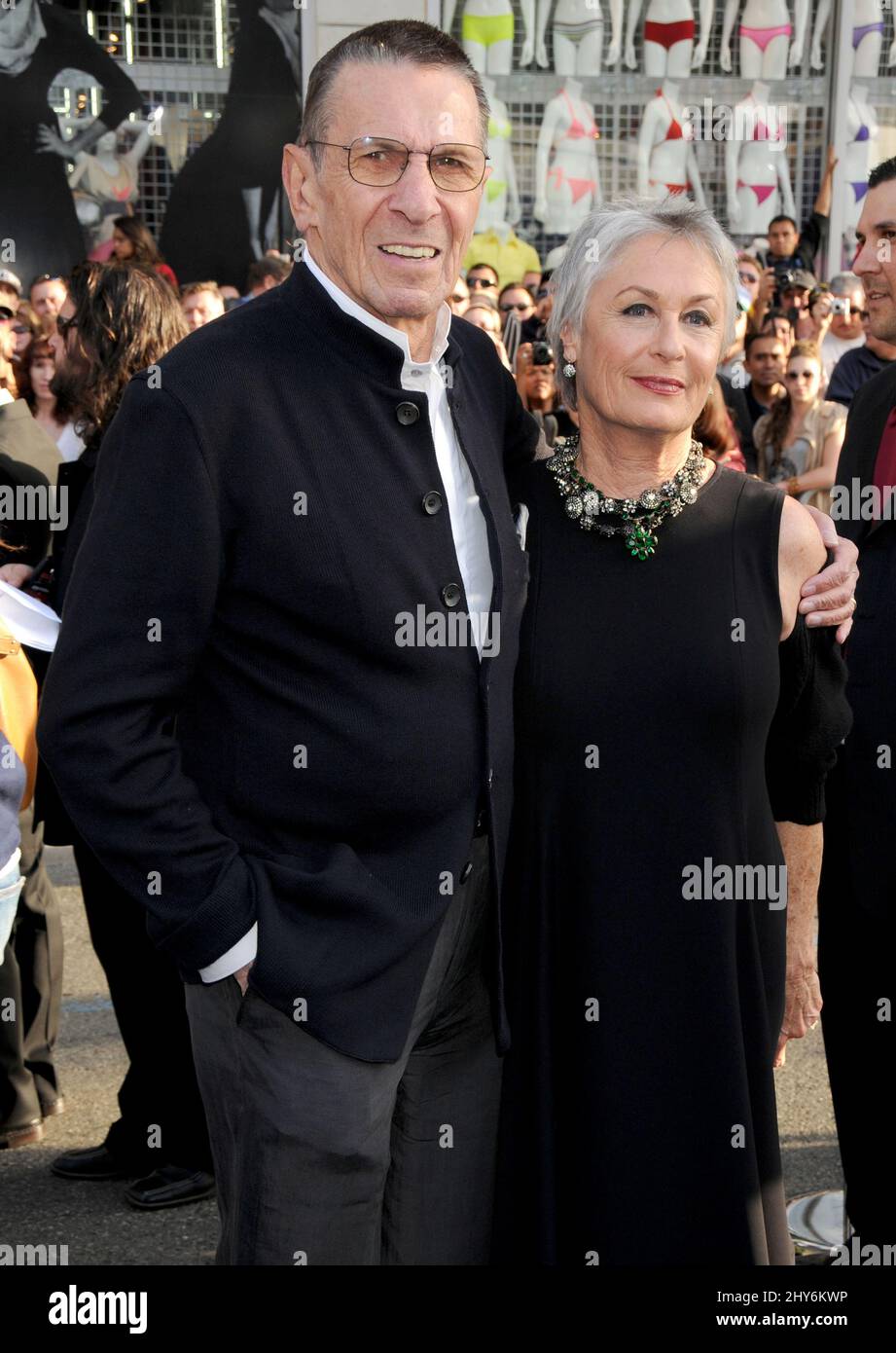April 30, 2009 Hollywood, Ca. Leonard Nimoy and Susan Bay "Star Trek ...