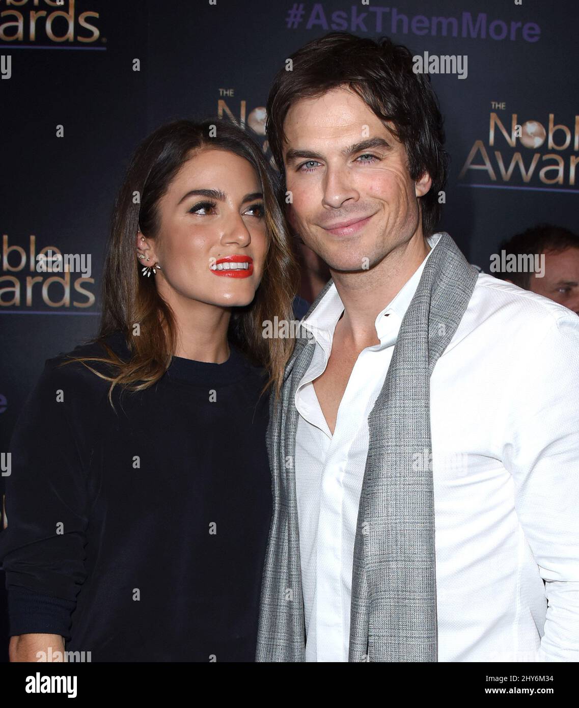 Nikki Reed, Ian Somerhalder attending the The 3rd Annual Noble Awards ...