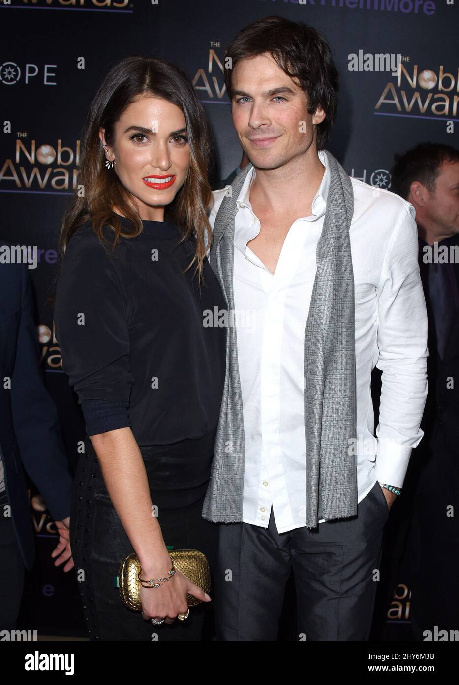 Nikki Reed, Ian Somerhalder attending the The 3rd Annual Noble Awards ...