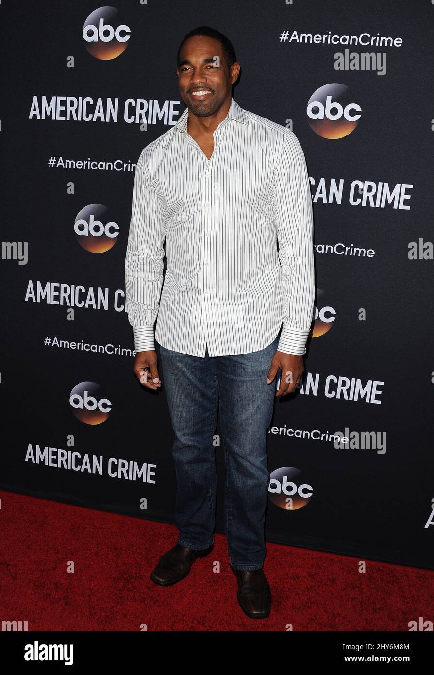 Jason George attending ABC's "American Crime" Premiere held at ACE ...