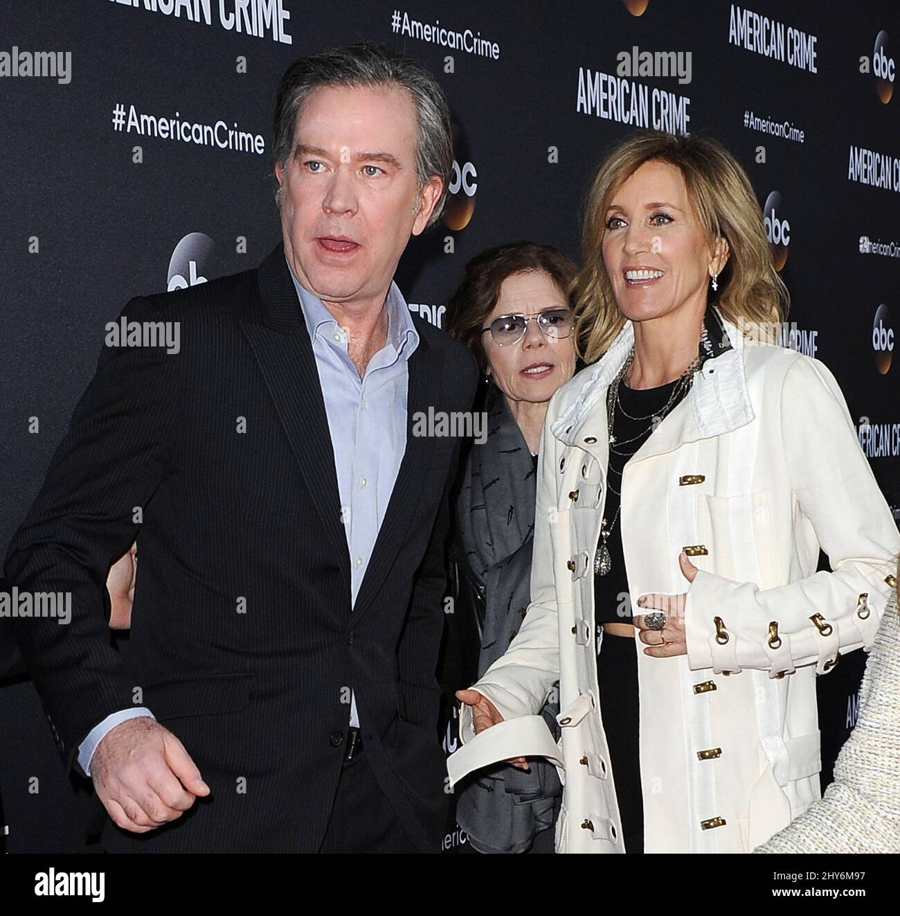 Felicity Huffman, Timothy Hutton attending ABC's "American Crime ...