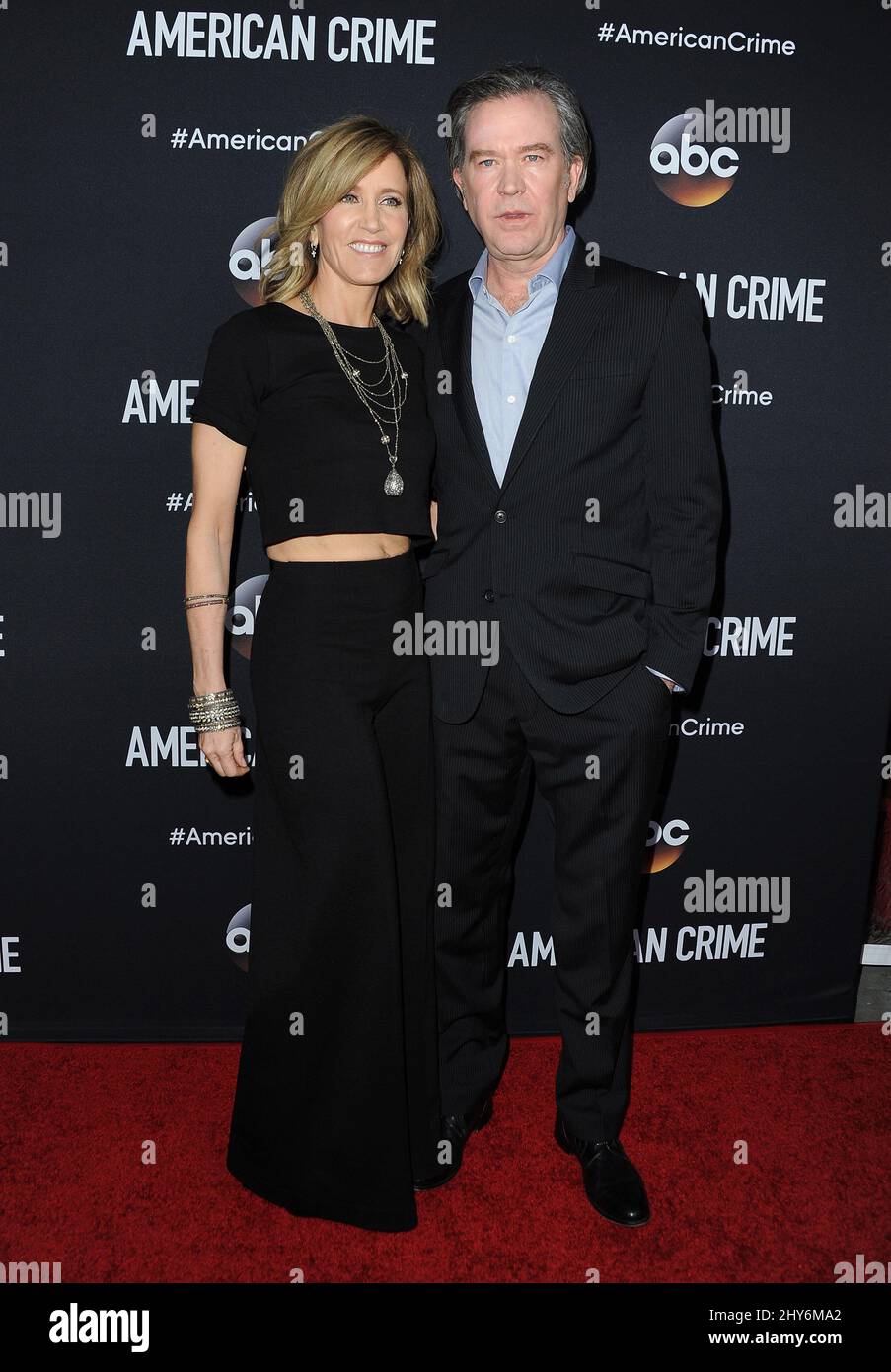 Felicity Huffman, Timothy Hutton attending ABC's "American Crime ...