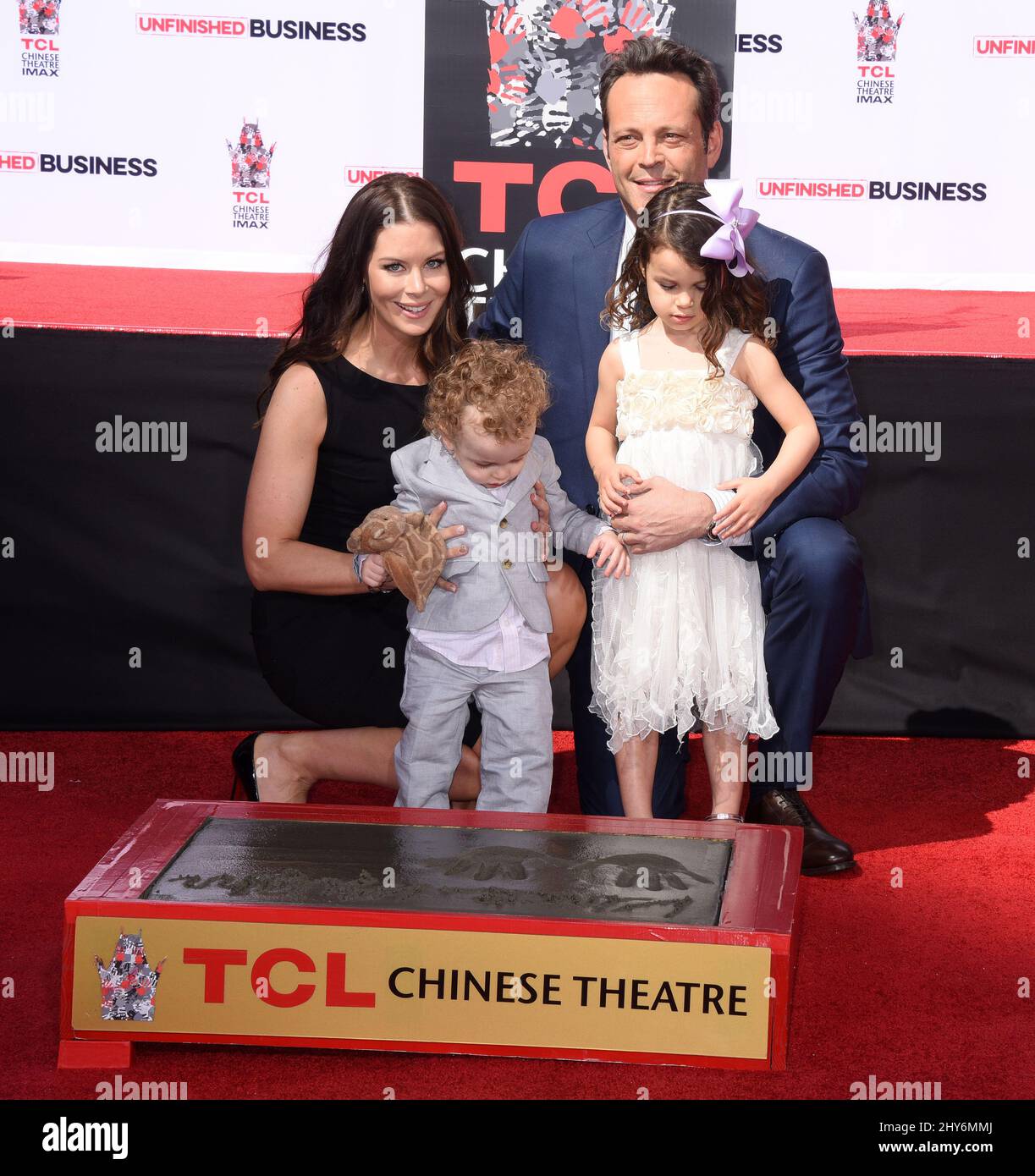Vince Vaughn, Kyla Weber, Lochlyn Kyla Vaughn & Vernon Lindsay Vaughn ...