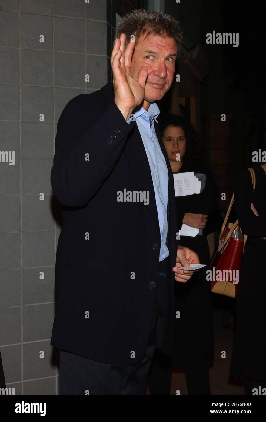 November 13, 2001 Los Angeles, Ca. Harrison Ford Timothy White ...