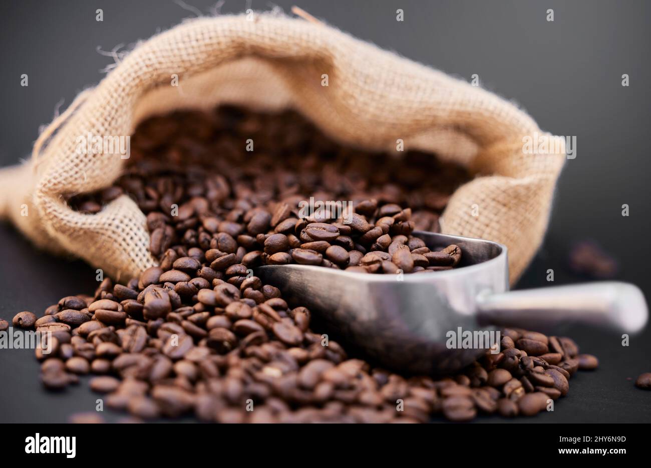 Real coffee bean hi-res stock photography and images - Alamy