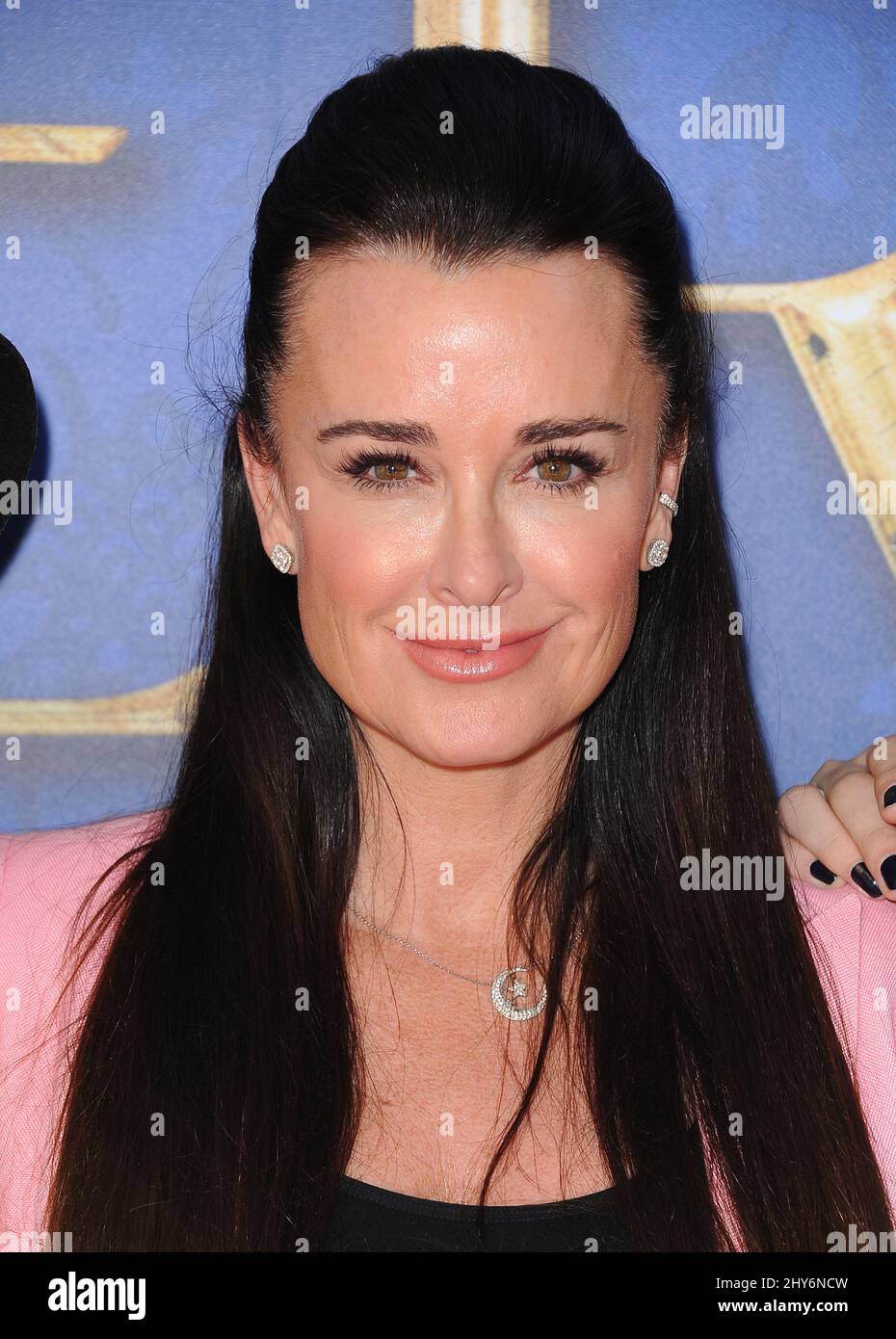 Kyle Richards attending an advance screening of Cinderella, in Burbank ...