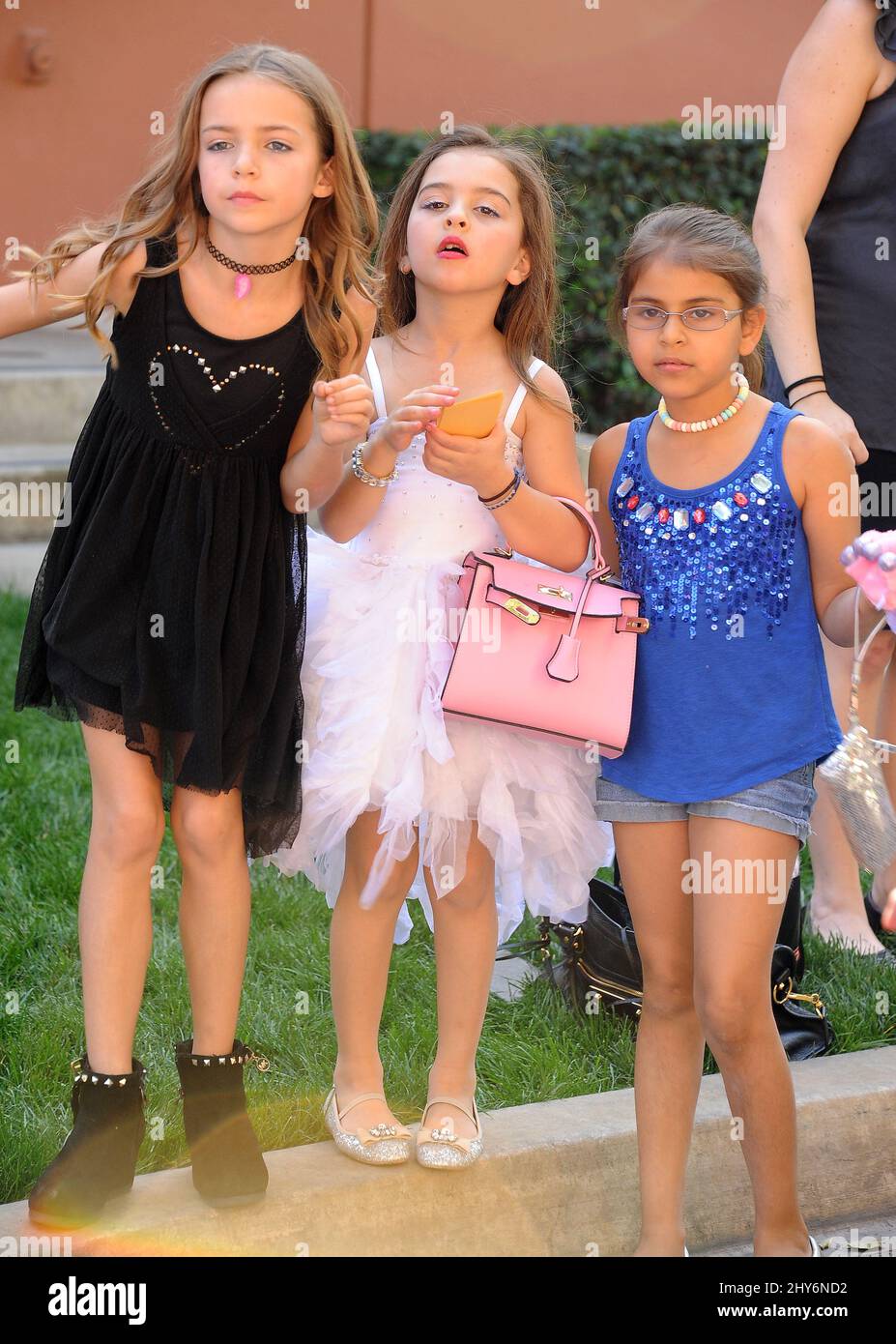 Portia Umansky attending an advance screening of Cinderella, in Burbank ...