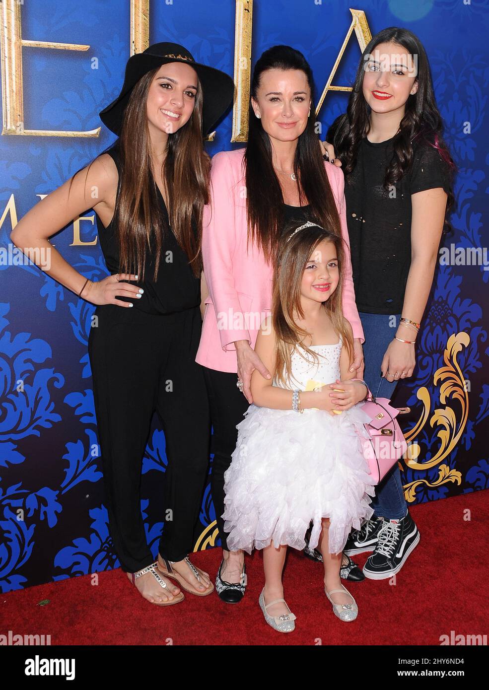 Kyle Richards, Portia Umansky, Alexia Umansky, Sophia Umansky attending ...