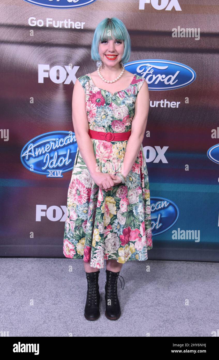 Joey Cook attending the American Idol XIV Finalists Party held at The ...