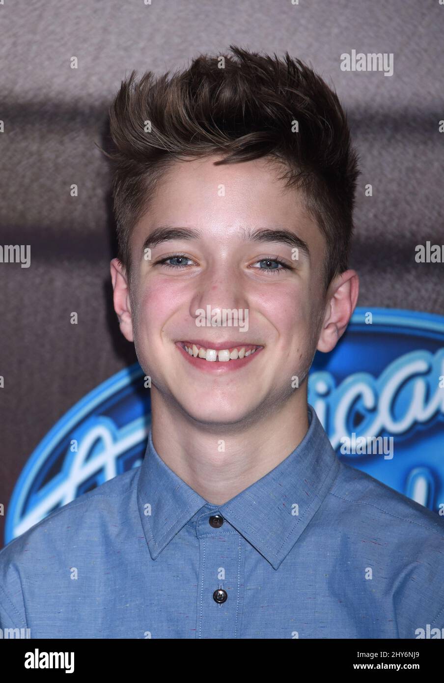 Daniel Seavey attending the American Idol XIV Finalists Party held at ...