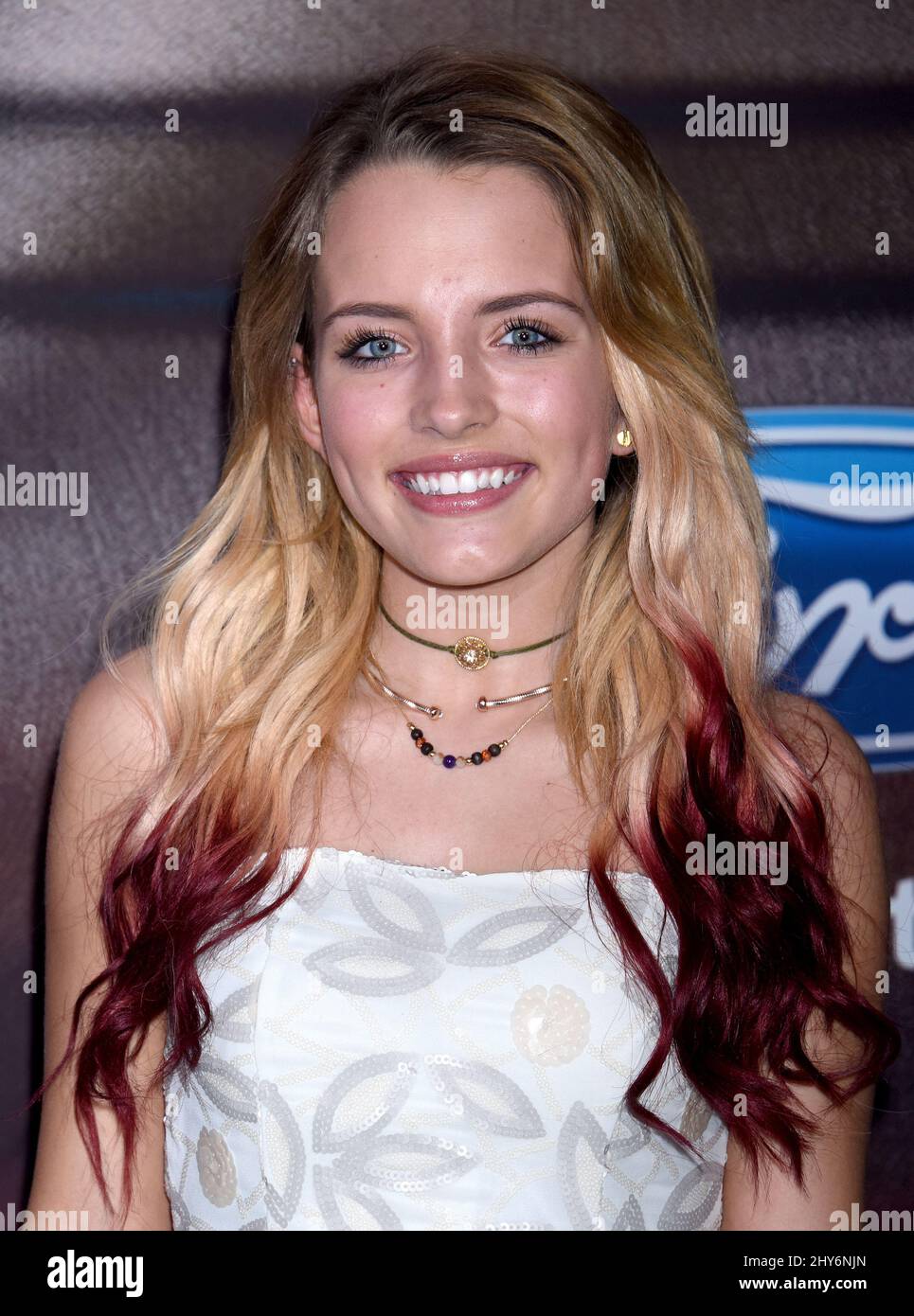 Maddie Walker attending the American Idol XIV Finalists Party held at ...