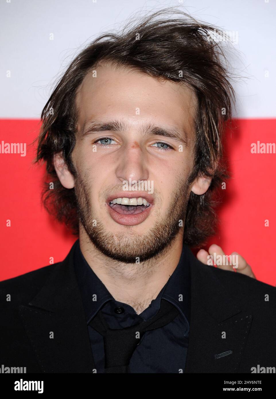 Hopper Penn attending "The Gunman" Los Angeles Premiere held at Regal ...