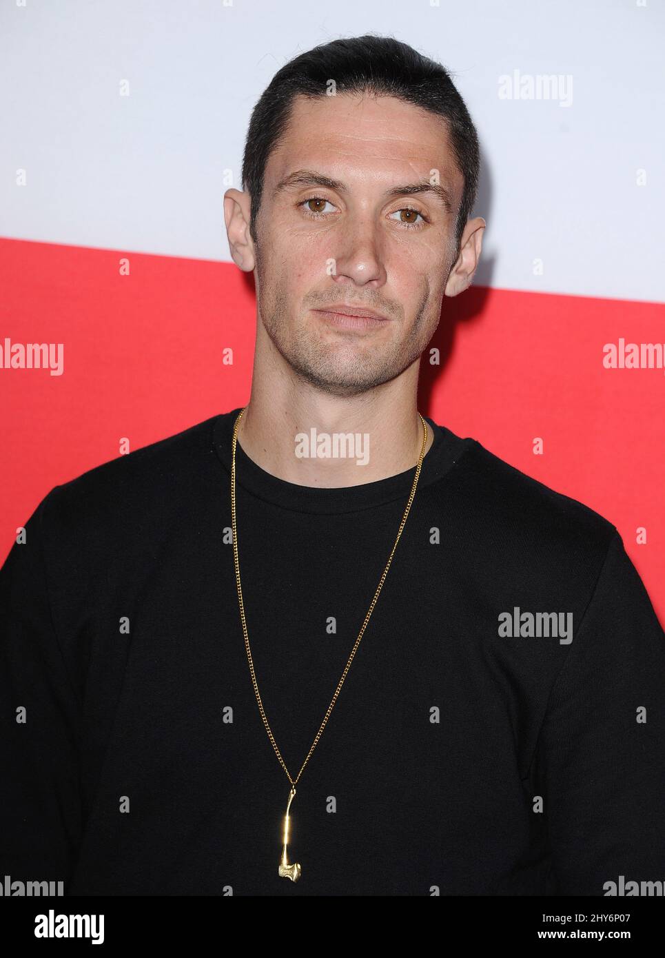 Josh Hansen attending "The Gunman" Los Angeles Premiere held at Regal Cinemas L.A. Live Stock ...