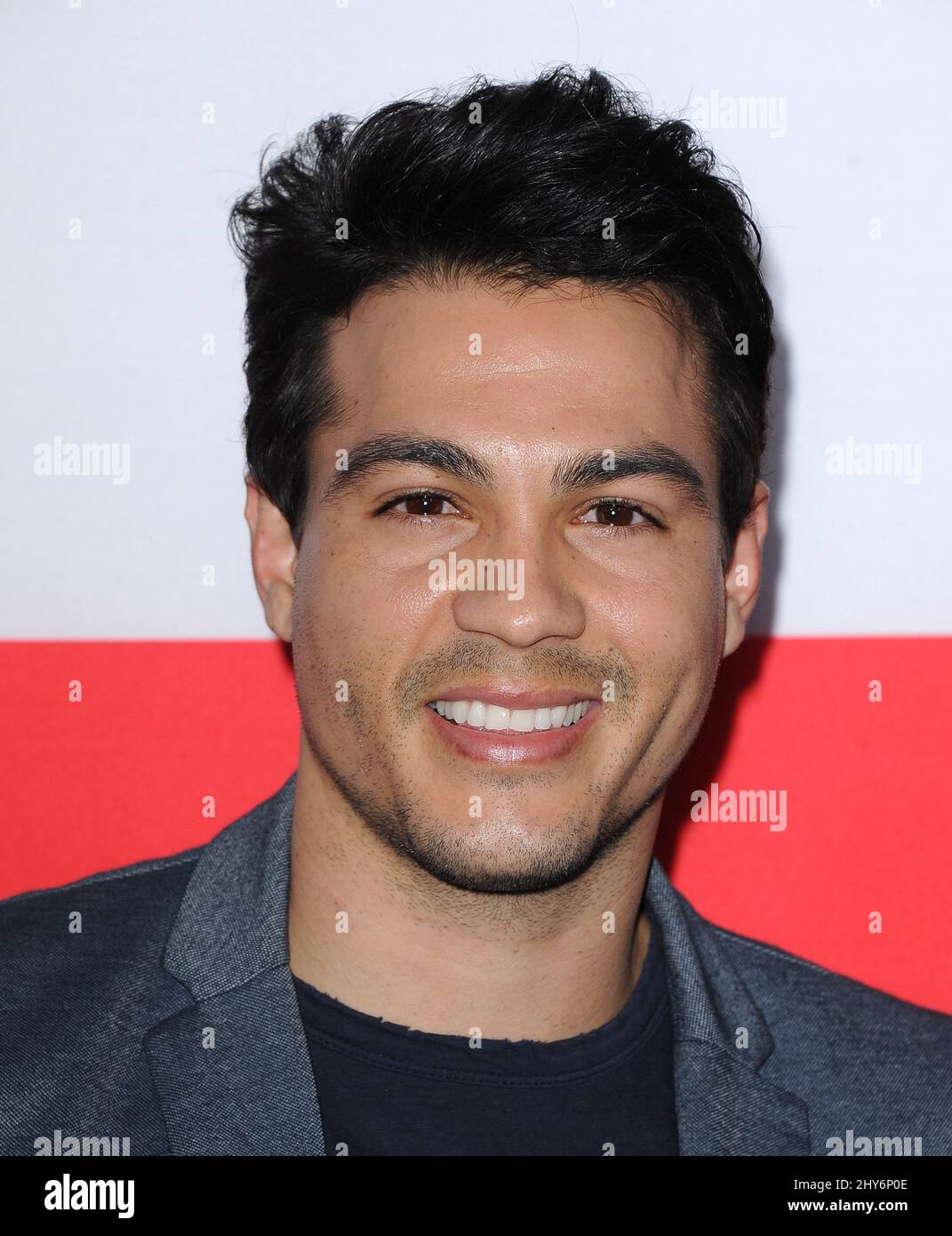 Ray Diaz Jr. attending "The Gunman" Los Angeles Premiere held at Regal ...