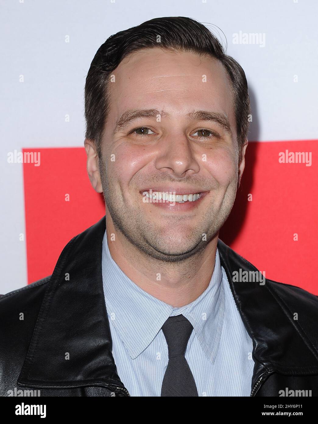 Michael Tully attending "The Gunman" Los Angeles Premiere held at Regal ...