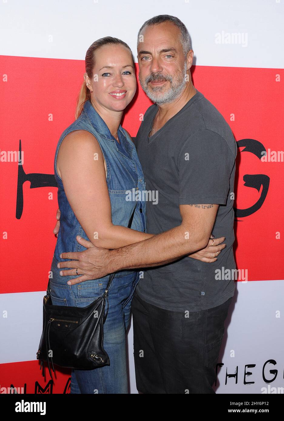 Titus Welliver attending "The Gunman" Los Angeles Premiere held at ...