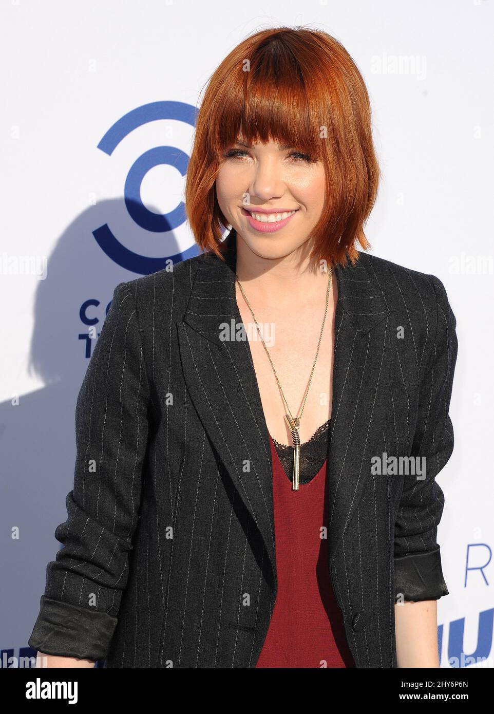 Carly Rae Jepsen attends the "Comedy Central Roast of Justin Bieber ...