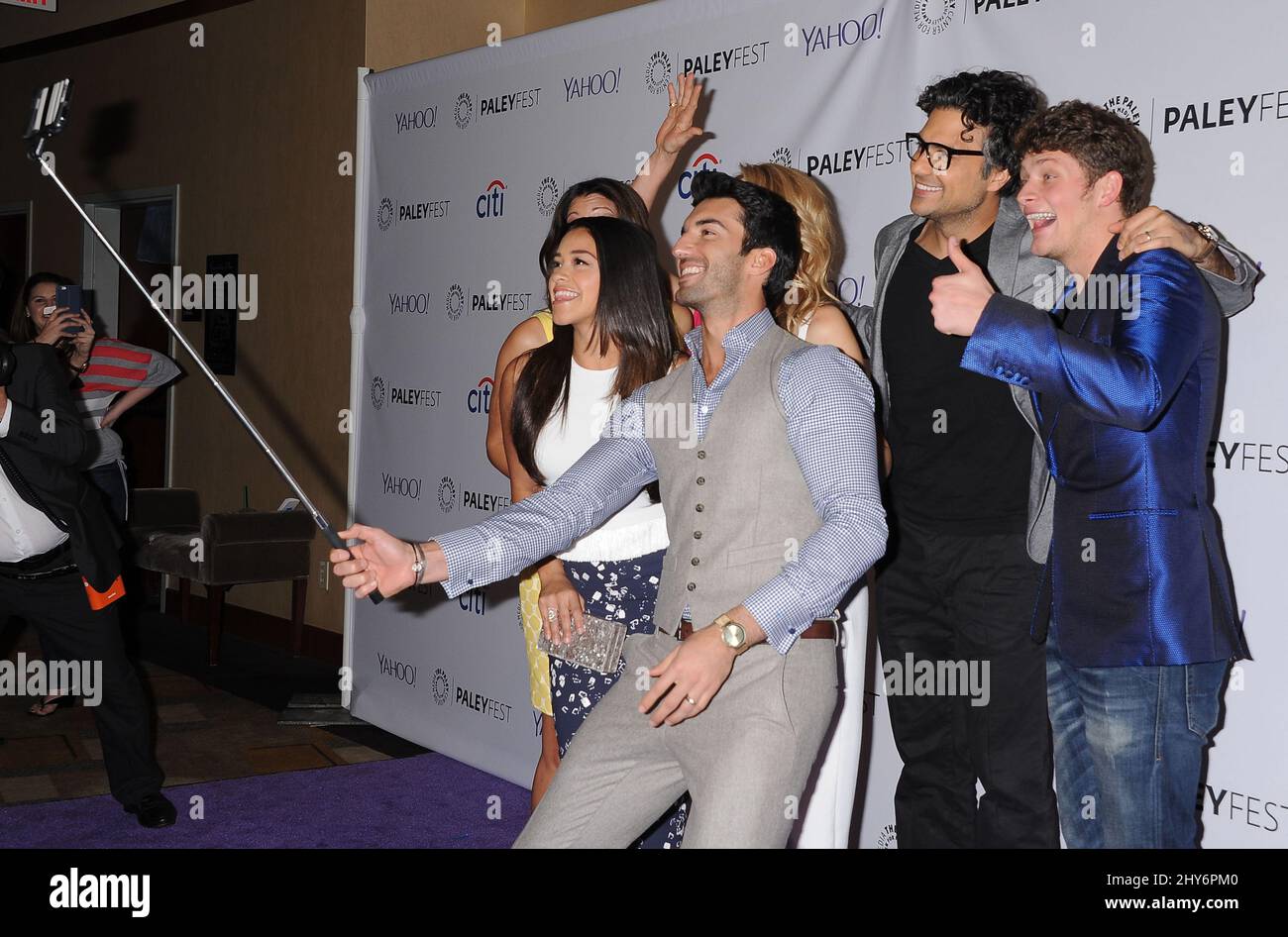 Justin baldoni and brett dier hi-res stock photography and images - Alamy