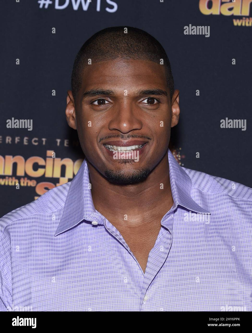 Michael Sam attends the "Dancing With the Stars" 20th season premiere ...