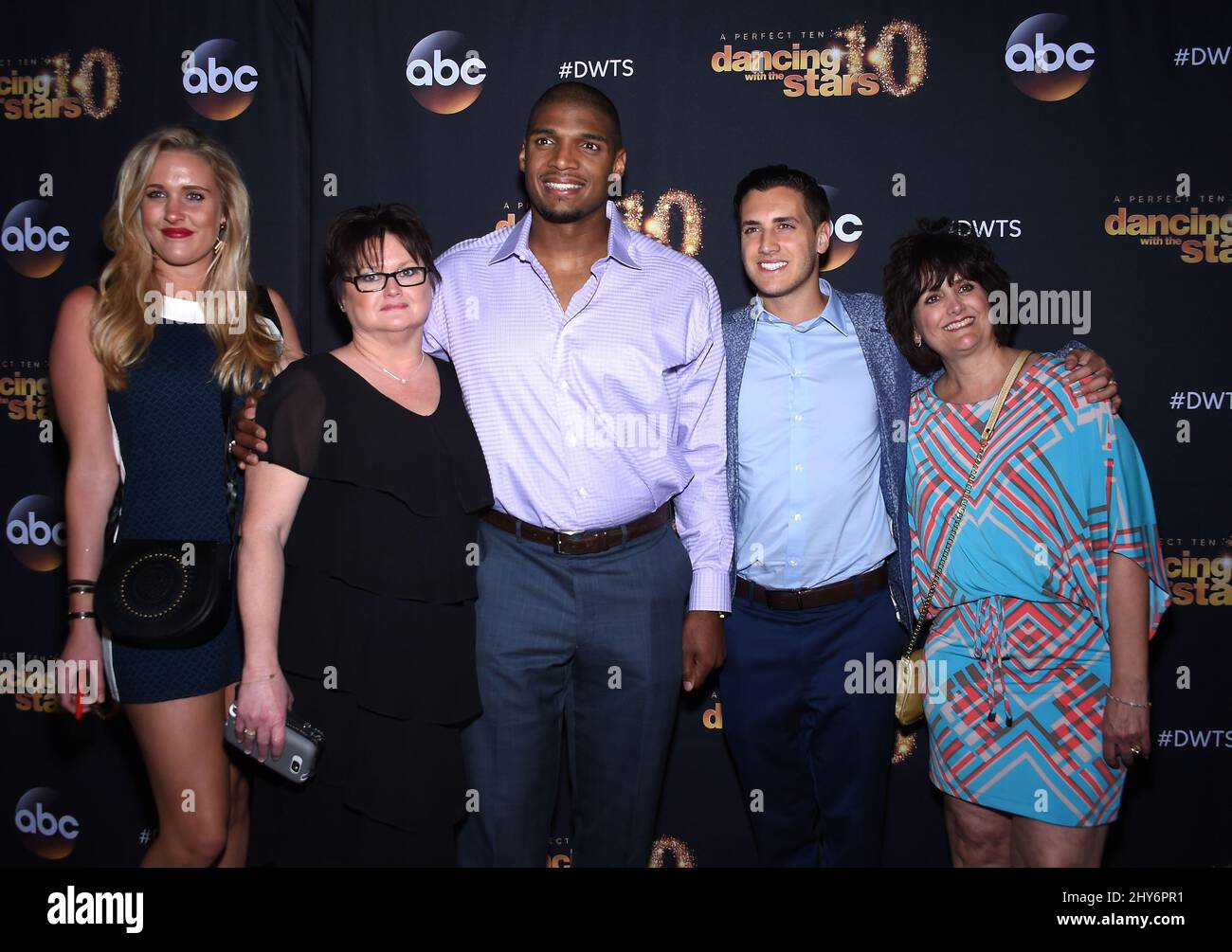 Michael Sam, Vito Cammisano and Family attends the "Dancing With the ...