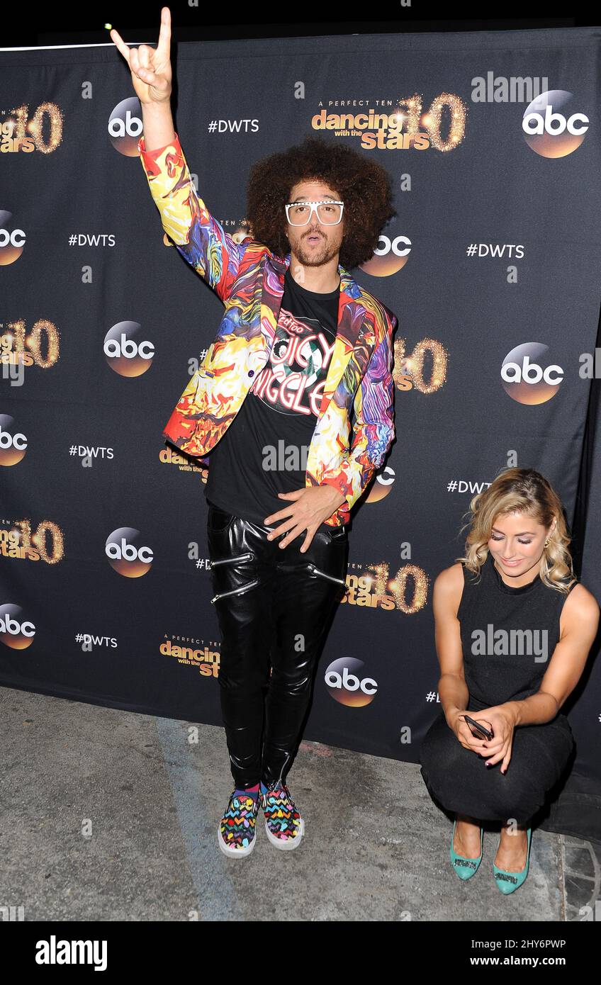 Redfoo, Emma Slater attends the "Dancing With the Stars" 20th season ...