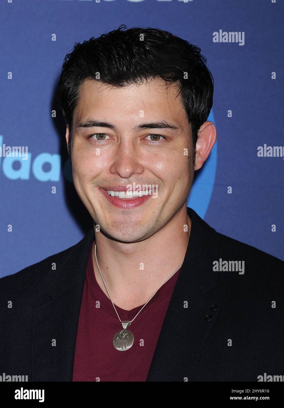 Christopher Sean arrives at the 26th Annual GLAAD Media Awards held at ...