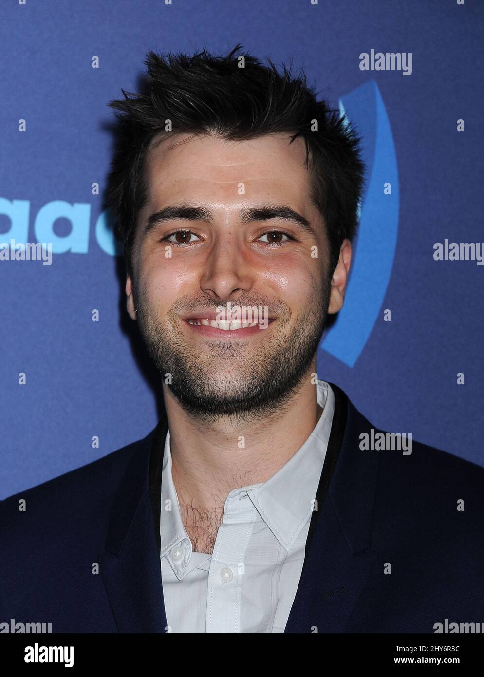 Freddie Smith arrives at the 26th Annual GLAAD Media Awards held at the ...