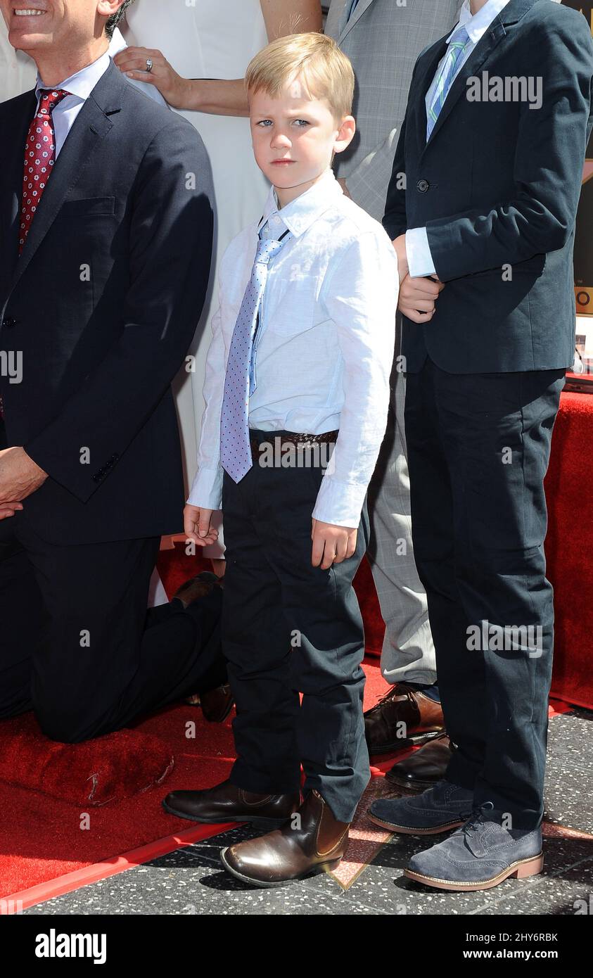 Axel Paulin Ferrell attending the Star honouring On The Hollywood Walk ...
