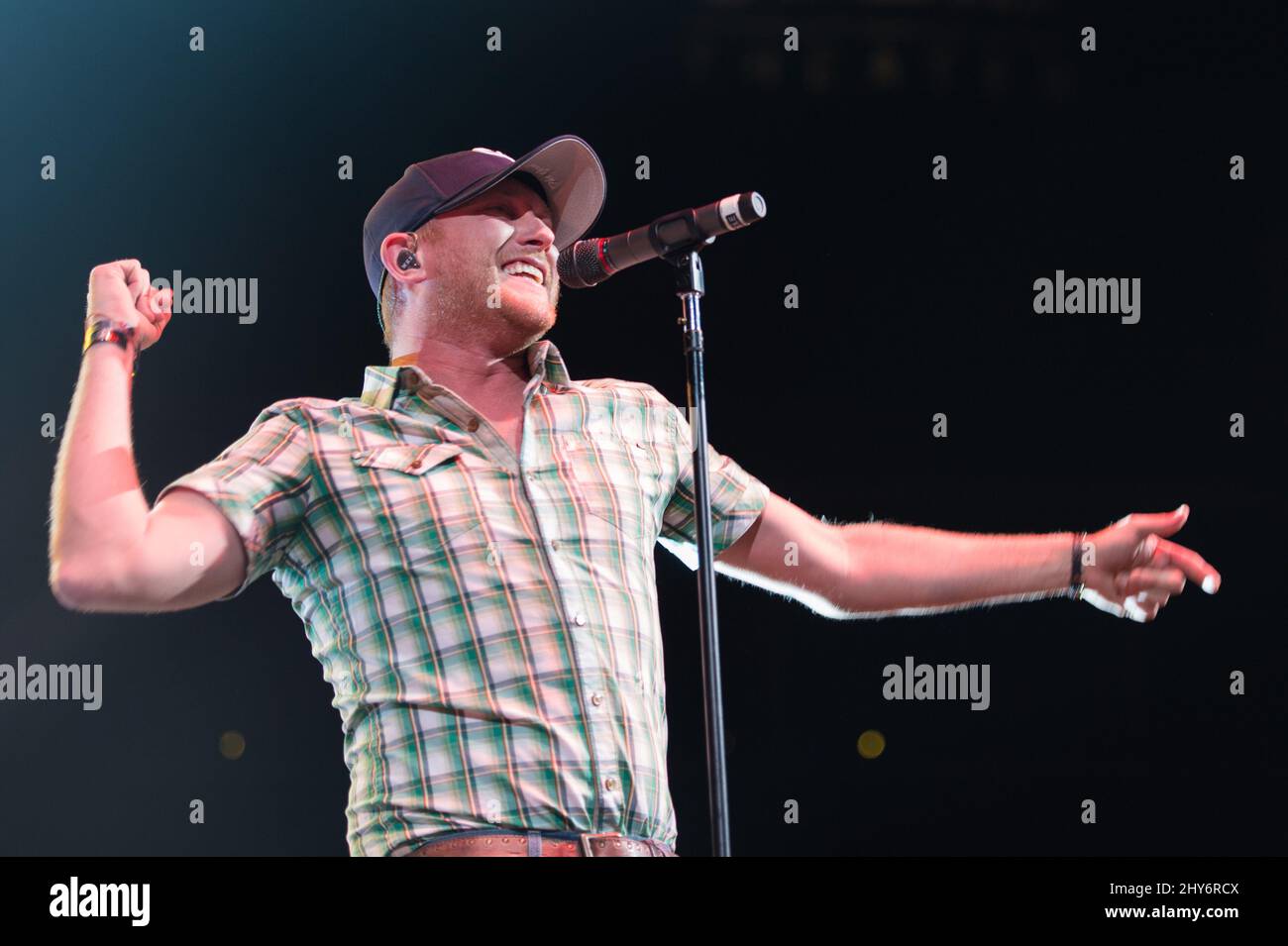 Cole Swindell at NASH BASH 2015 presented by NASH FM 94.7 held at ...