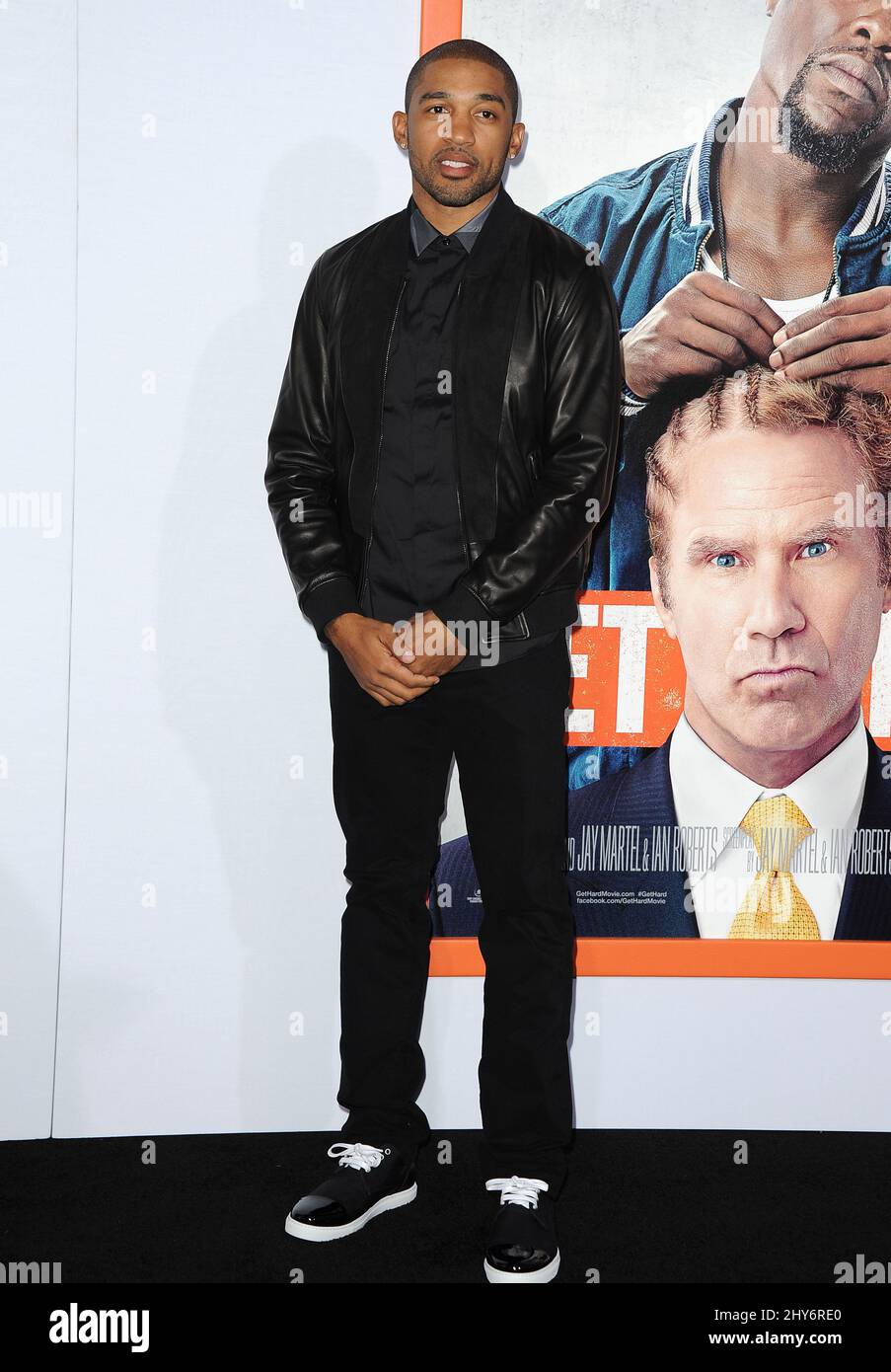 Orlando Scandrick attending the "Get Hard" Los Angeles Premiere held at ...