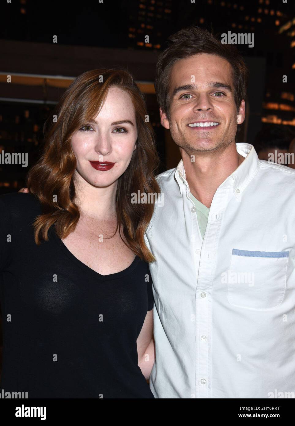 Camryn Grimes and Greg Rikaart attending "The Young and the Restless ...