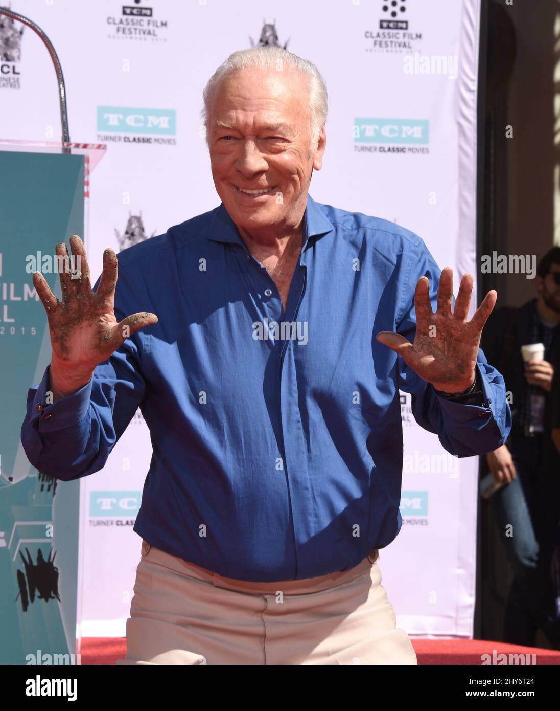 Christopher Plummer during TCM honors screen legend Christopher Plummer ...