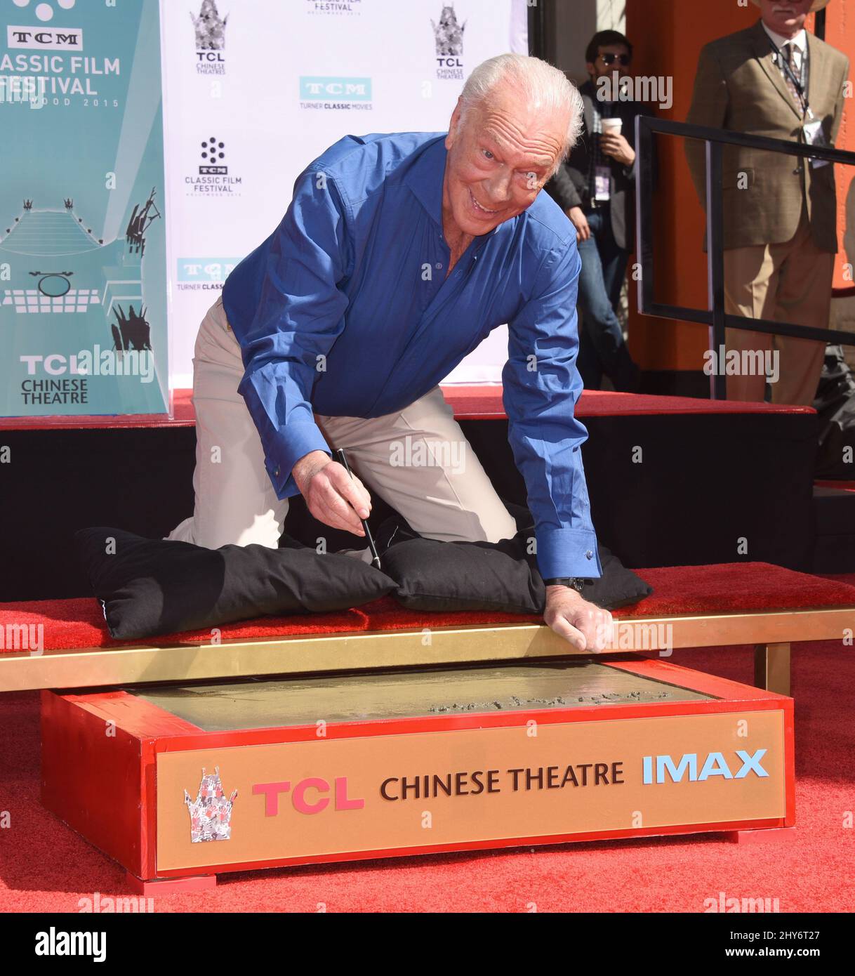 Christopher Plummer during TCM honors screen legend Christopher Plummer ...