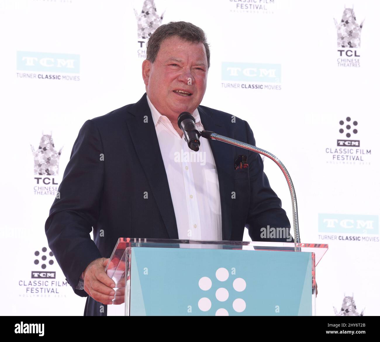 William Shatner during TCM honors screen legend Christopher Plummer ...