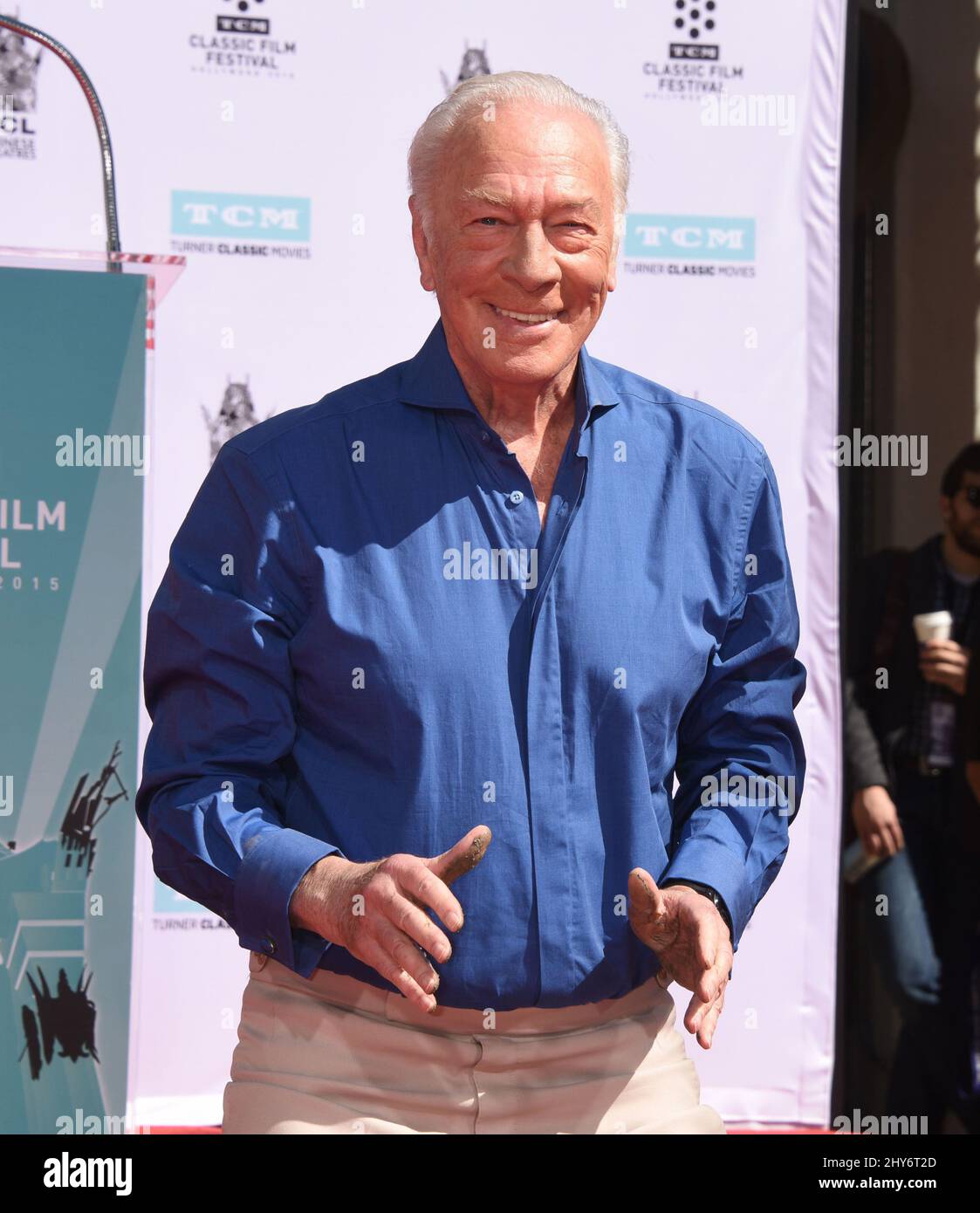 Christopher Plummer during TCM honors screen legend Christopher Plummer ...