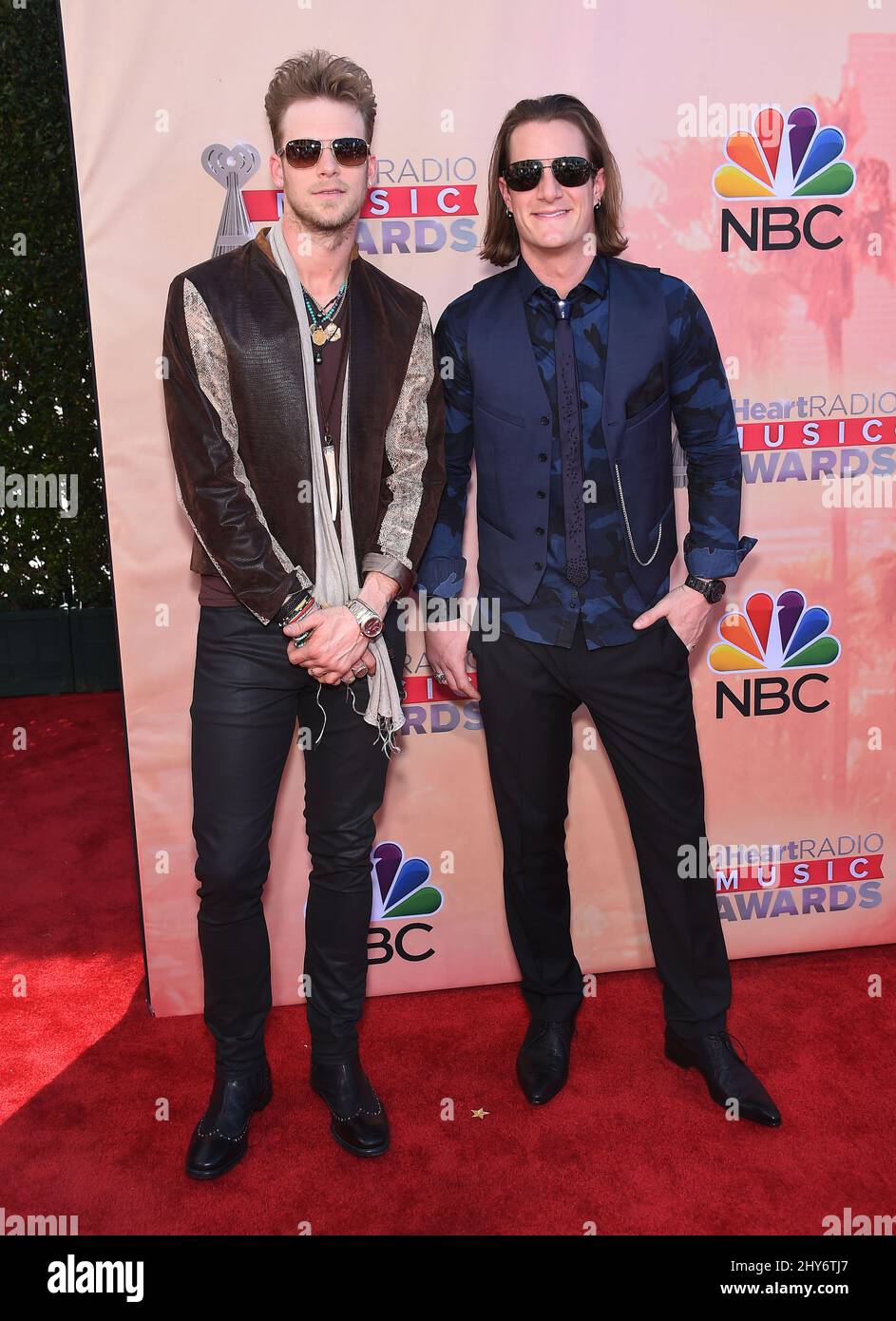 Florida Georgia Line arriving at the 2015 iHeartRadio Music Awards held at the Shrine Auditorium ...