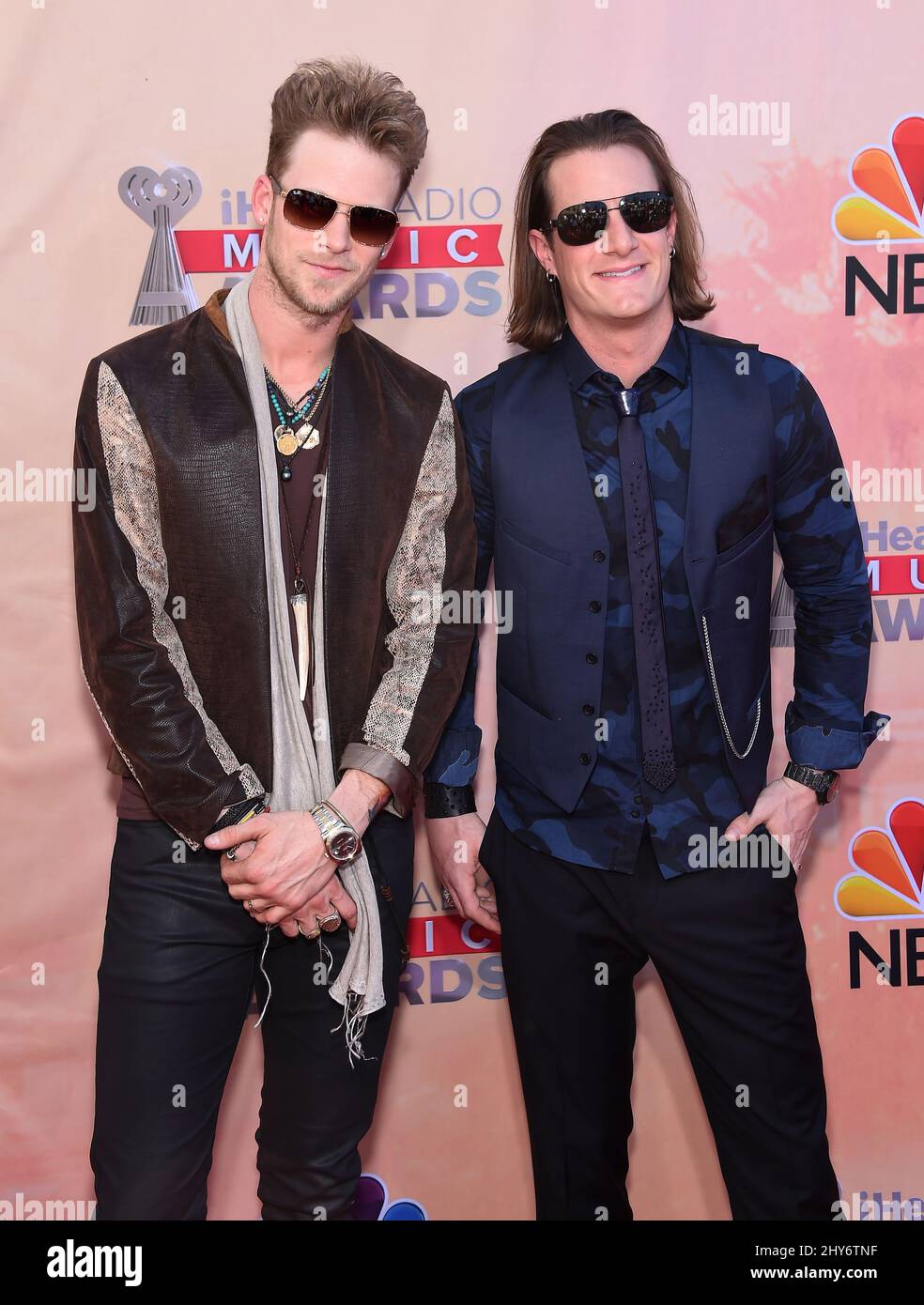 Florida Georgia Line arriving at the 2015 iHeartRadio Music Awards held at the Shrine Auditorium ...