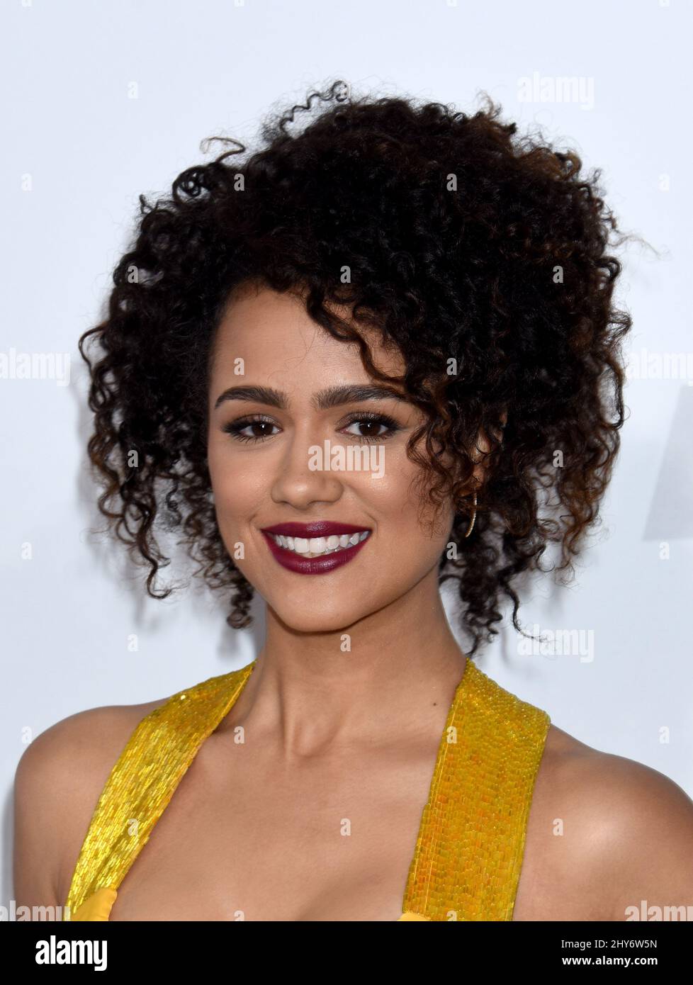Nathalie Emmanuel attending the "Furious 7" Los Angeles premiere held ...