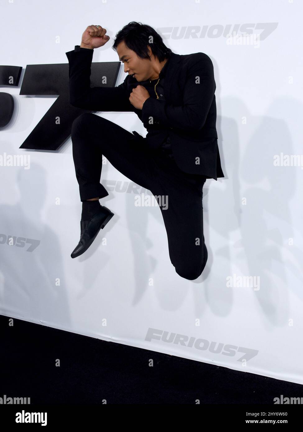 Tony Jaa attending the "Furious 7" Los Angeles premiere held at the TCL ...