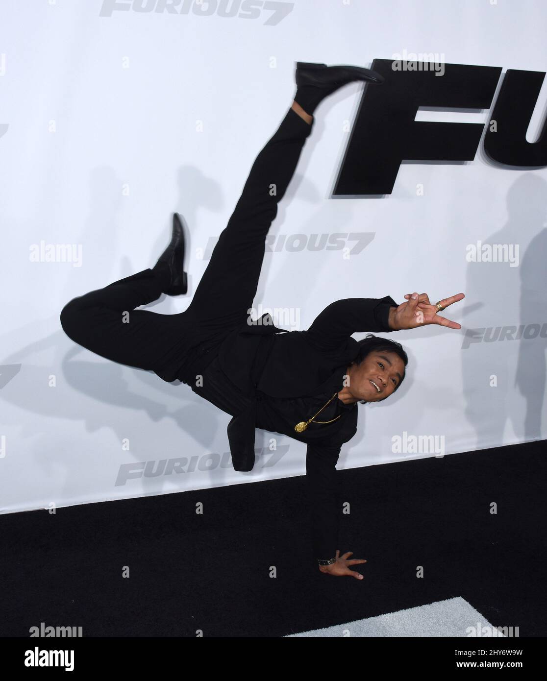 Tony Jaa attending the "Furious 7" Los Angeles premiere held at the TCL ...