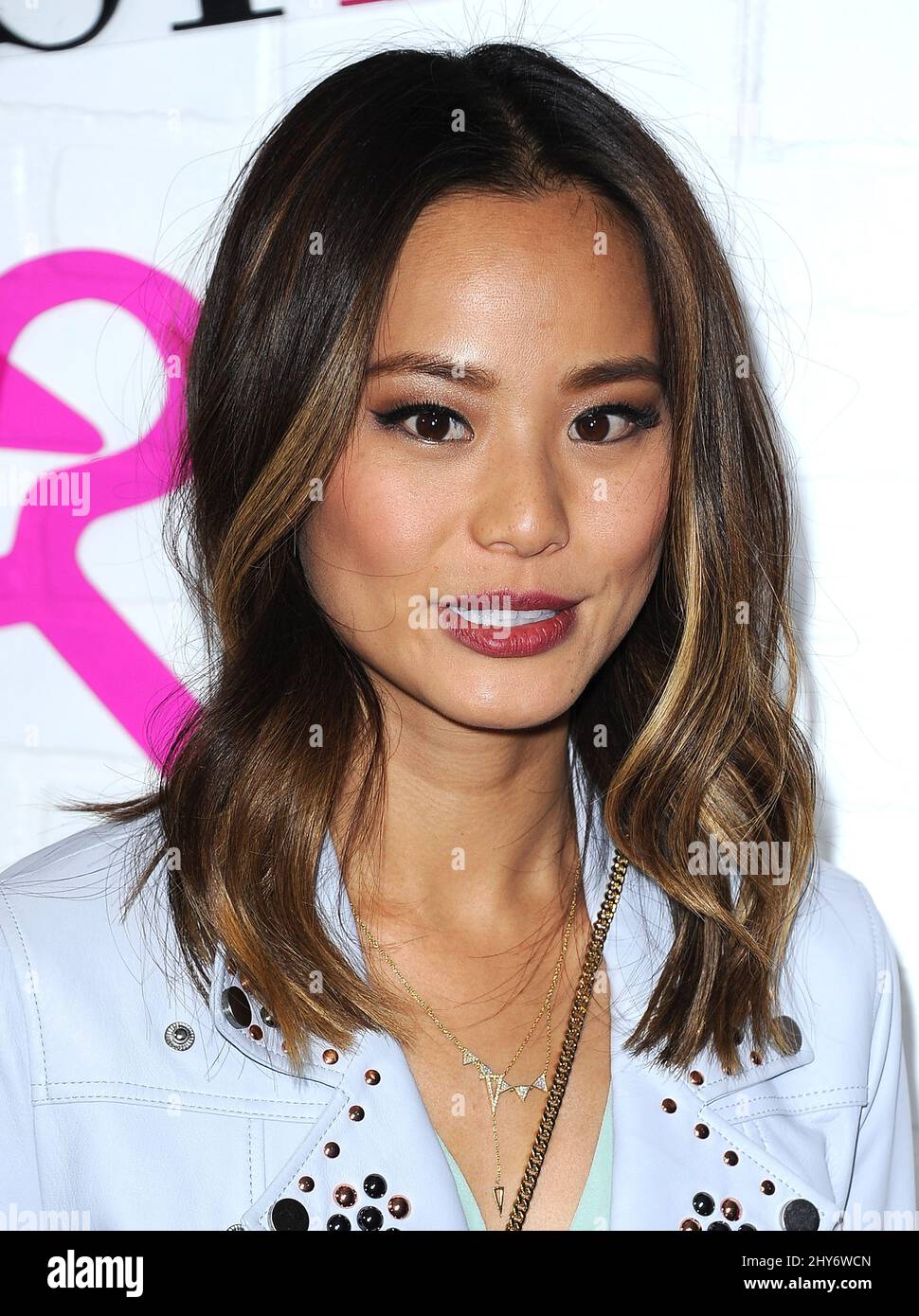 Jamie Chung attending the JustFab Apparel Launch Event held at Sunset ...