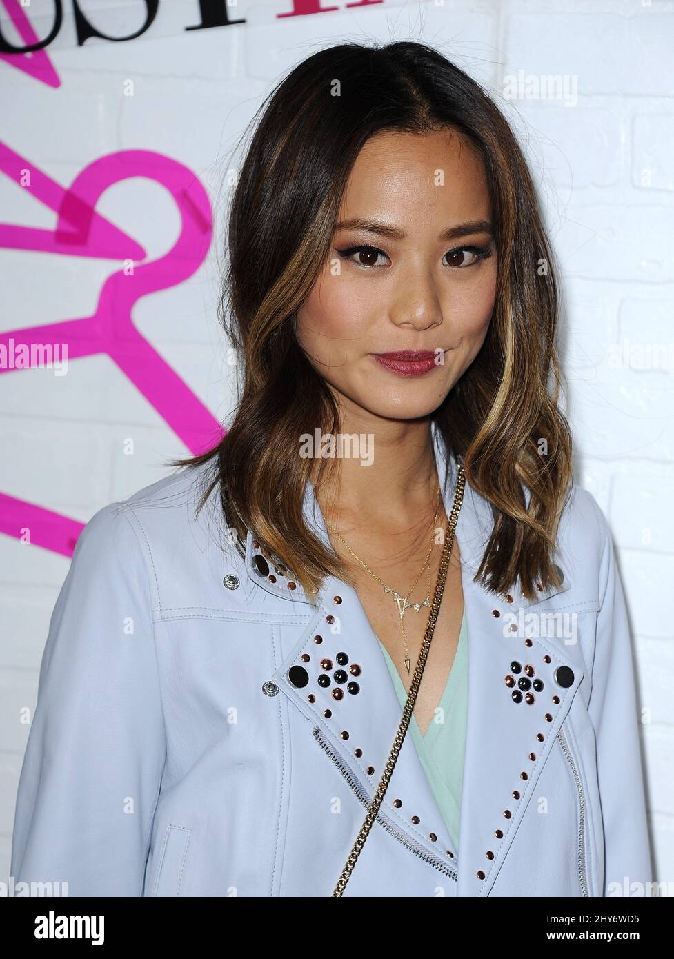 Jamie Chung attending the JustFab Apparel Launch Event held at Sunset ...