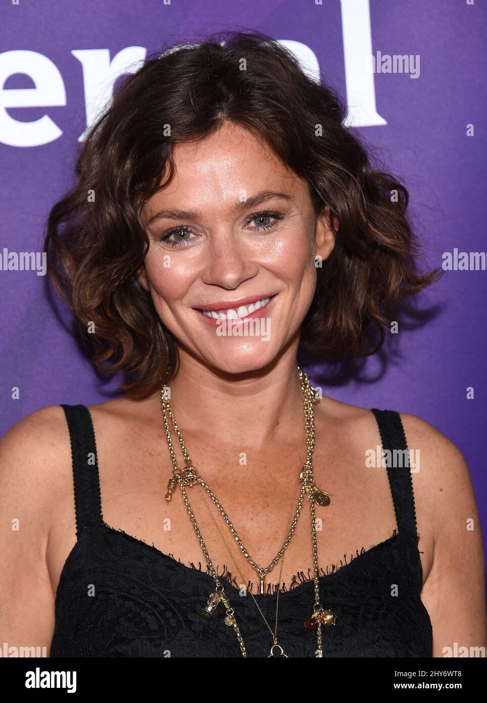 Anna Friel attending the NBCUniversal Summer Press Day in Los Angeles ...