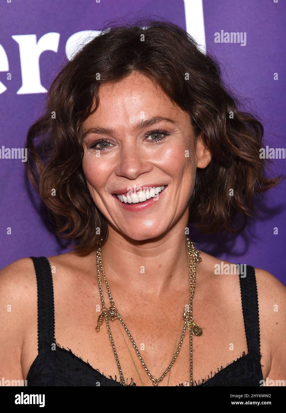 Anna Friel attending the NBCUniversal Summer Press Day in Los Angeles ...