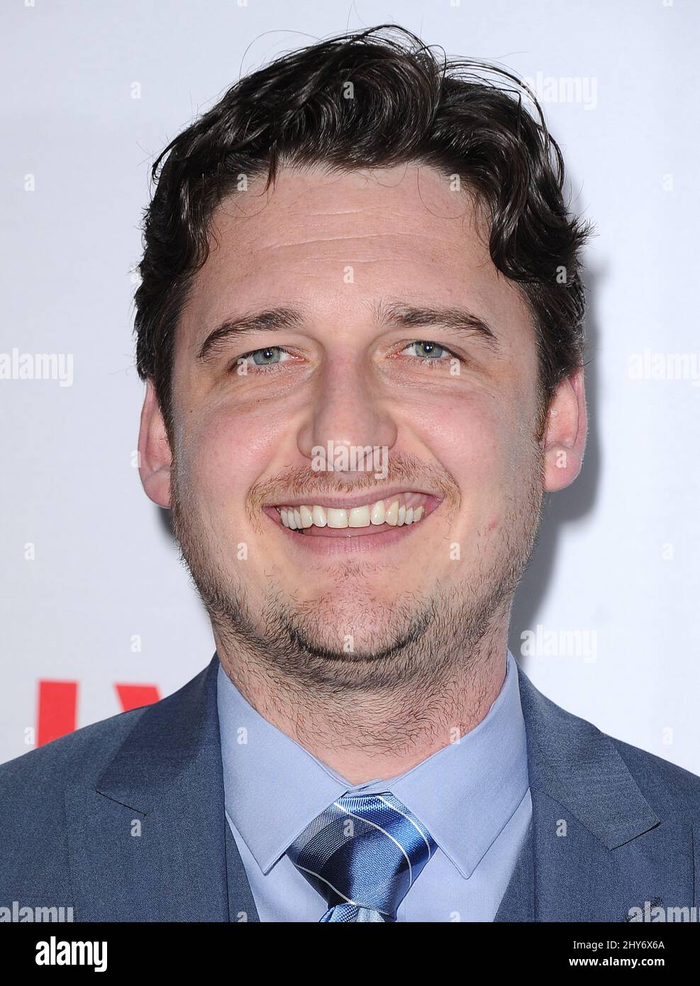 Toby Leonard-Moore attending the 'Daredevil' premiere in Los Angeles ...